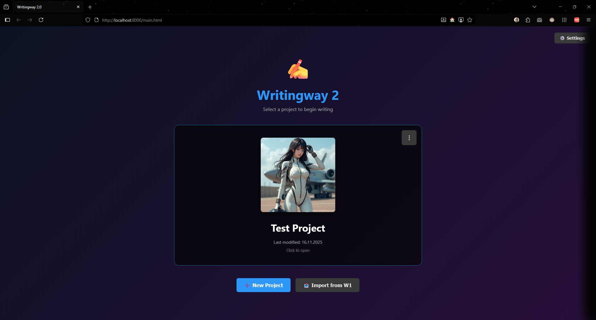 Writingway 2 – Now Plug-and-Play – A. Omukai